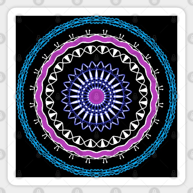 Rosette 14 - Pattern - Rosette 14 - Sticker | TeePublic